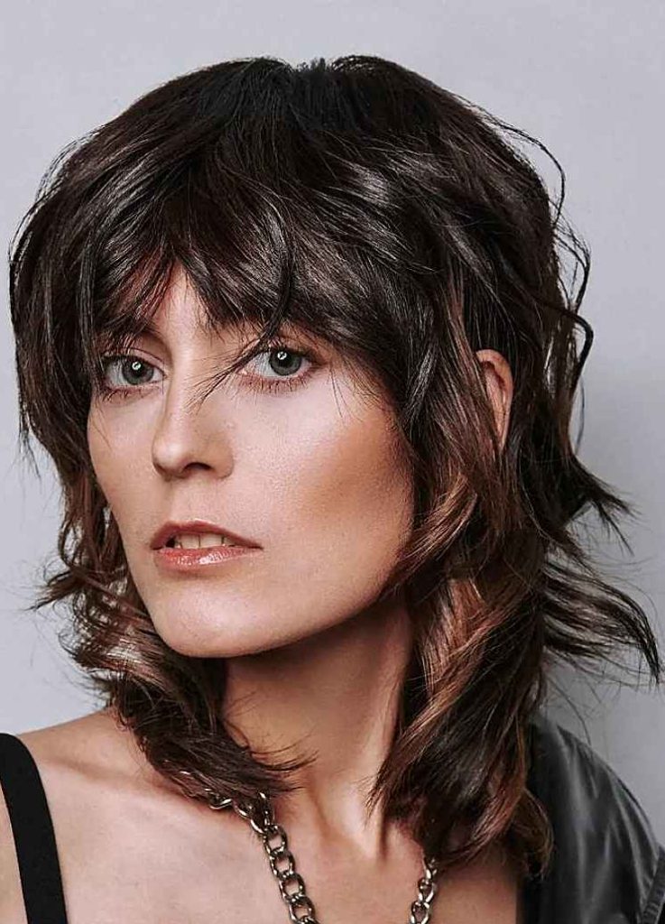 25 superbes coupes loup pour cheveux mi-longs – Santé