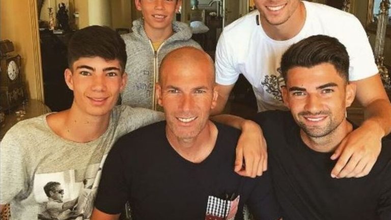 Zinédine Zidane a 51 ans : son fils Luca lui fait une tendre ...