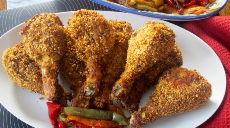 Recette de poulet frit au four – Maison