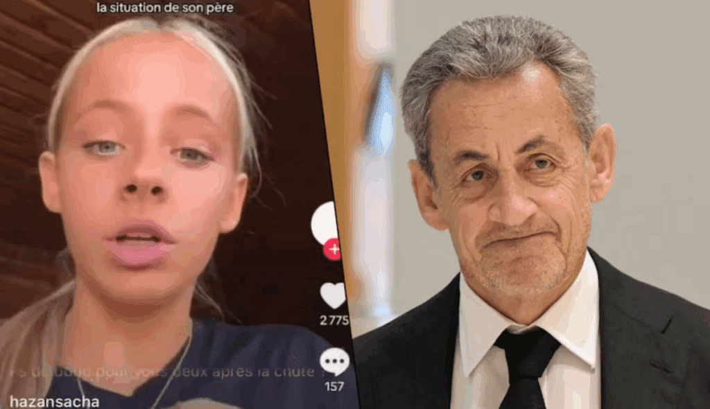 Pendant que Nicolas Sarkozy entre en prison, sa fille Giulia fait la ...